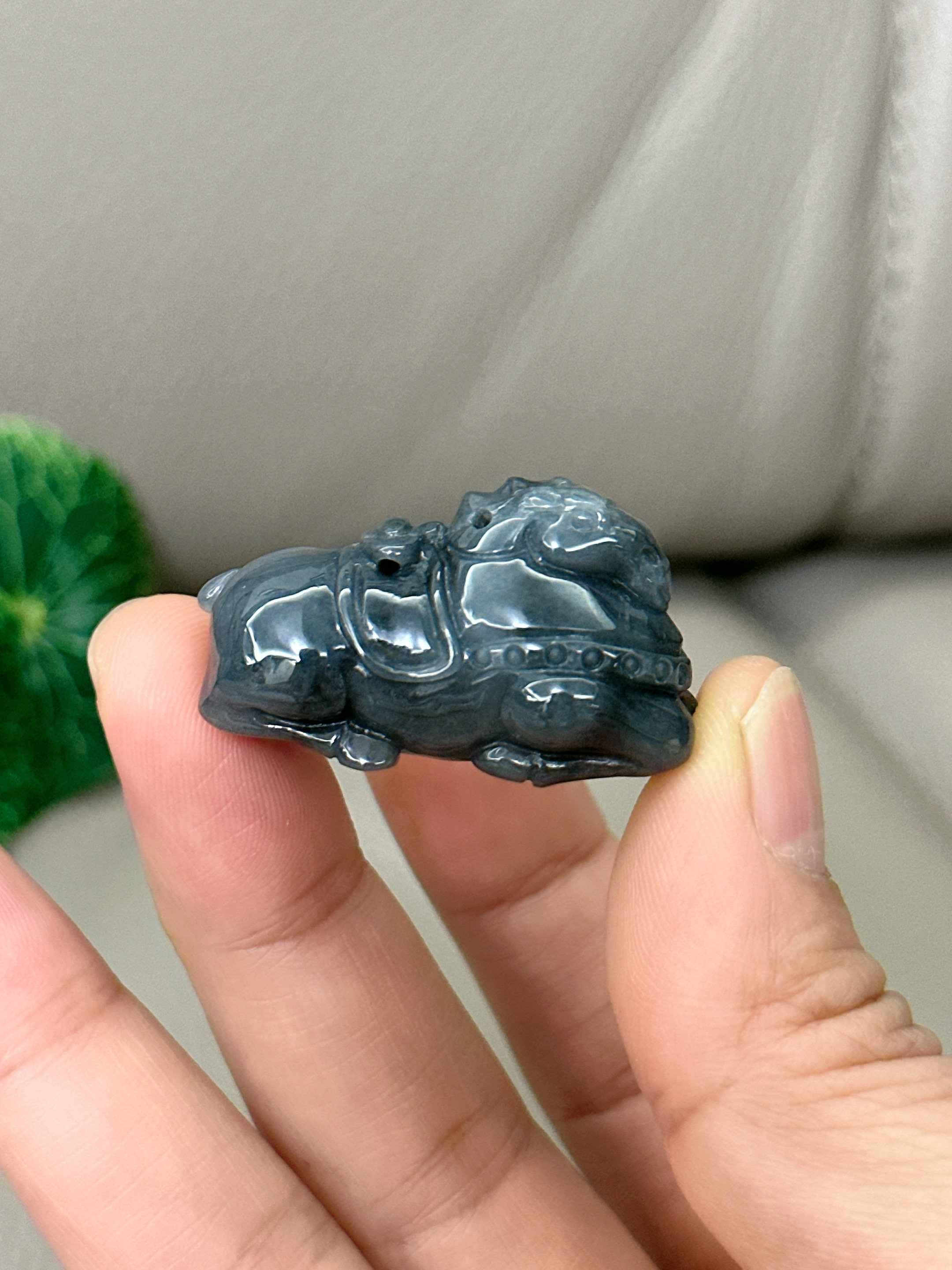 Tang Dynasty Horse Jadeite Pendant: Hand Carved Burmese A Grade Jade - Etsy