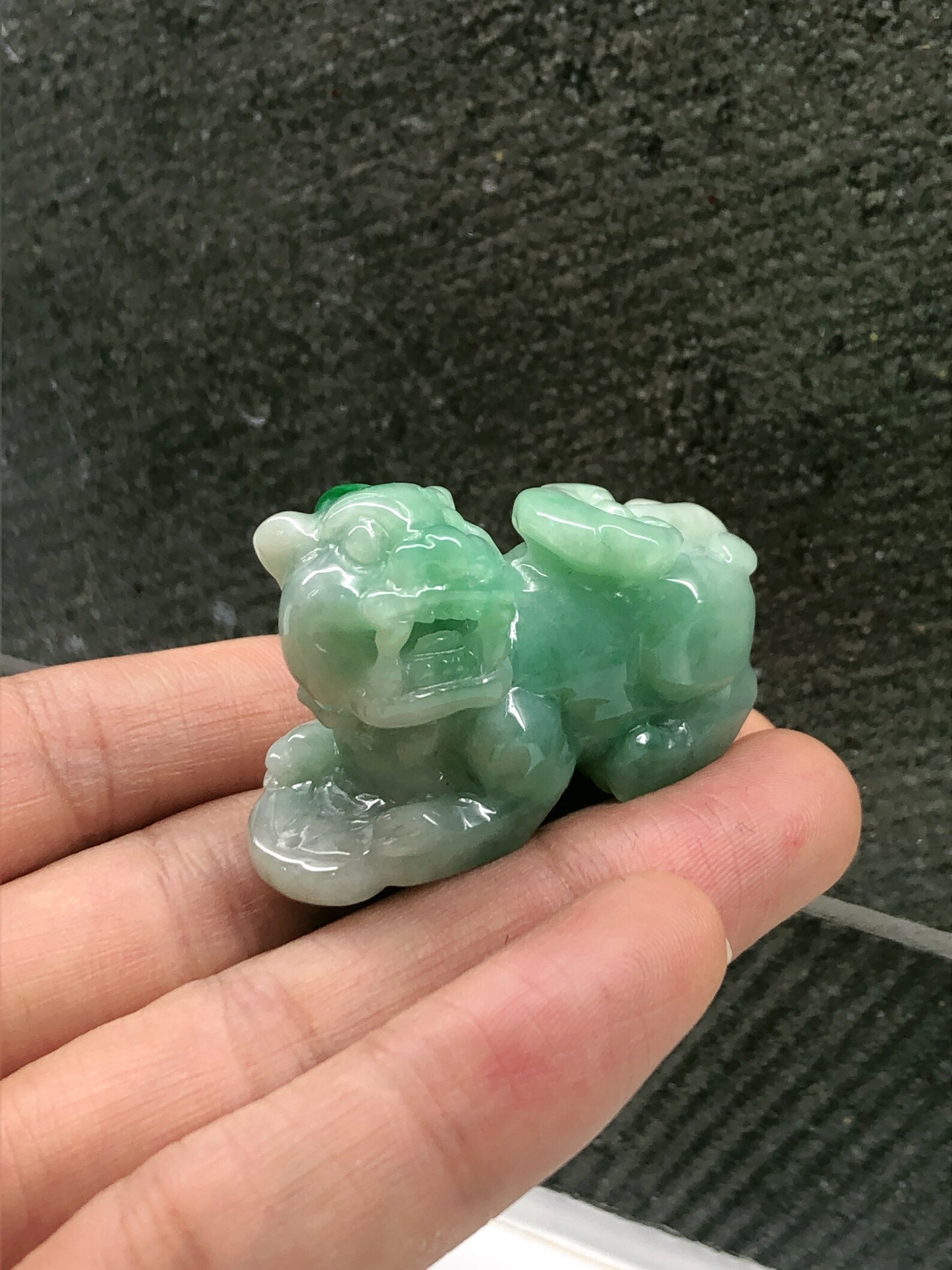 Chinese Pixiu Jadeite Jade Pendant Pixiu Jade Necklace | Etsy