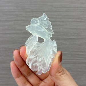 Betta Fish Pendant, Betta Fish Jade Necklace, Siamese Fighting Fish ...