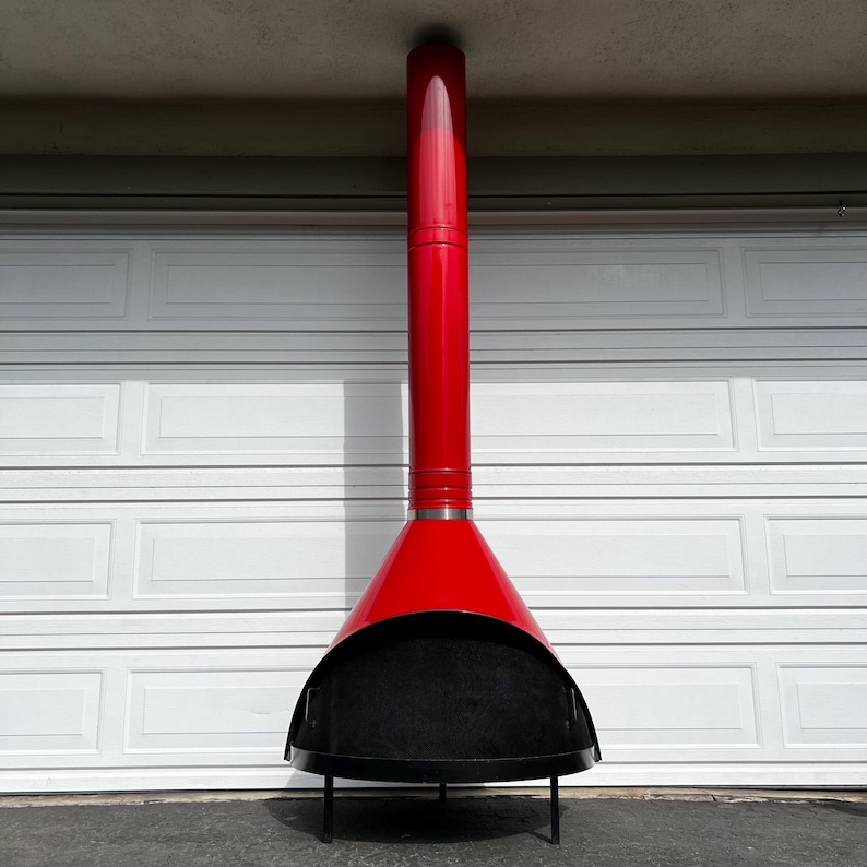 Vintage Mid Century Modern Freestanding Preway Fireplace - Etsy