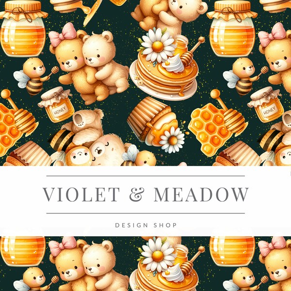 Honey Bee Bear - Etsy