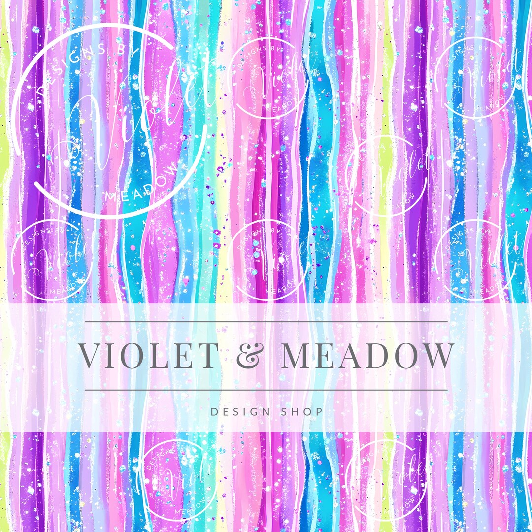 Preppy Bright Pastel Watercolor Plaid, Watercolor Stripes, Tropical ...