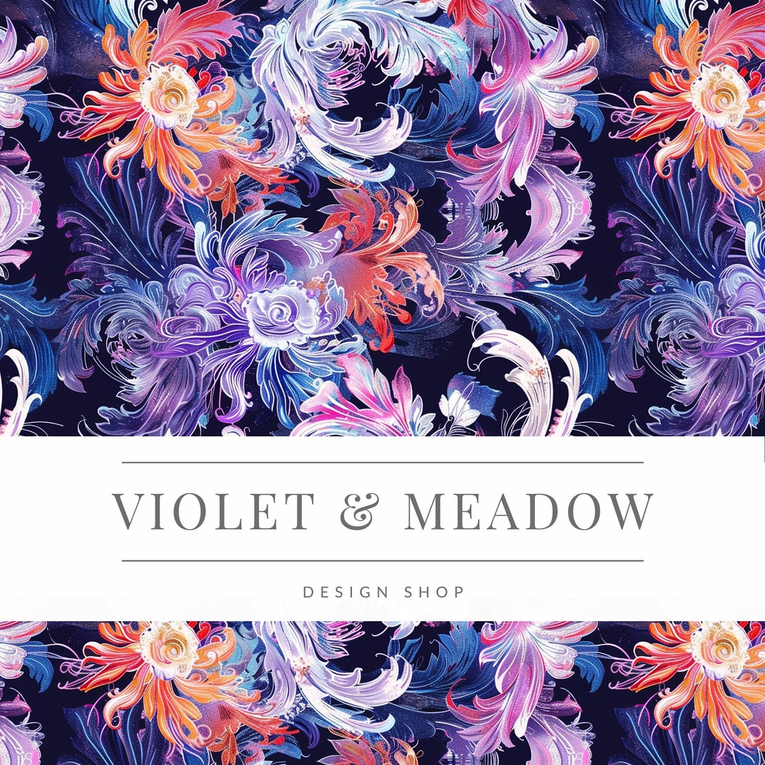 Vintage Autumn Bouquet, Seamless Floral Pattern, Vintage Pattern ...