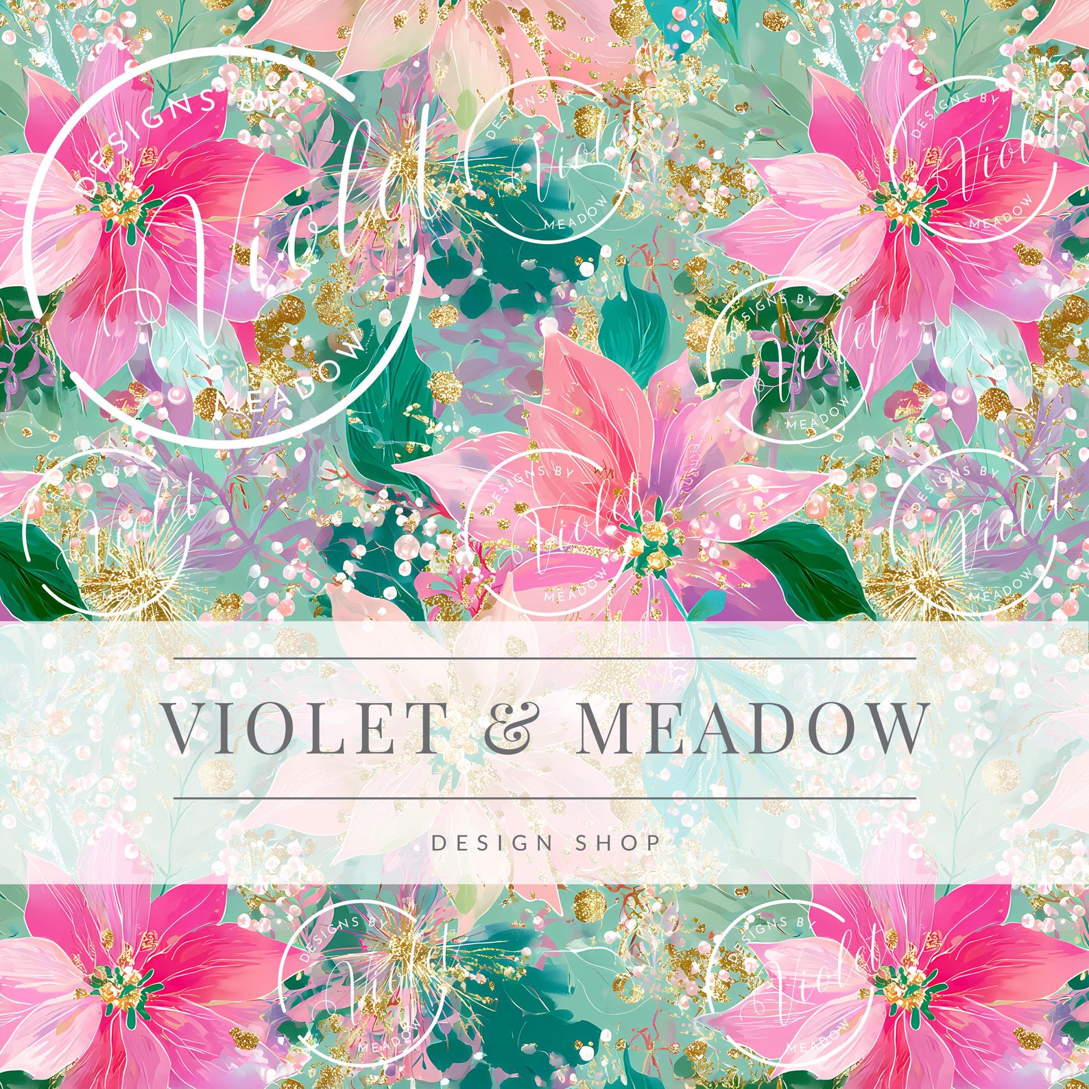 Christmas Seamless Pattern | Christmas Seamless Design | Christmas ...