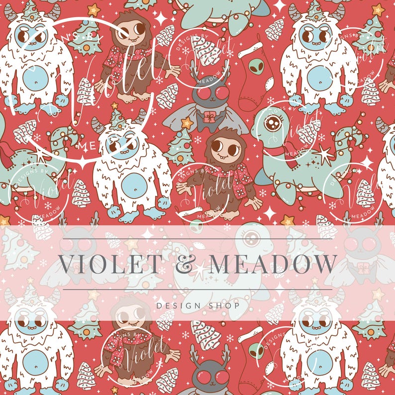 Christmas Seamless Pattern | Christmas Seamless Design | Christmas ...