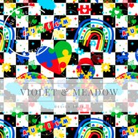 Autism Awareness Seamless Pattern - Etsy