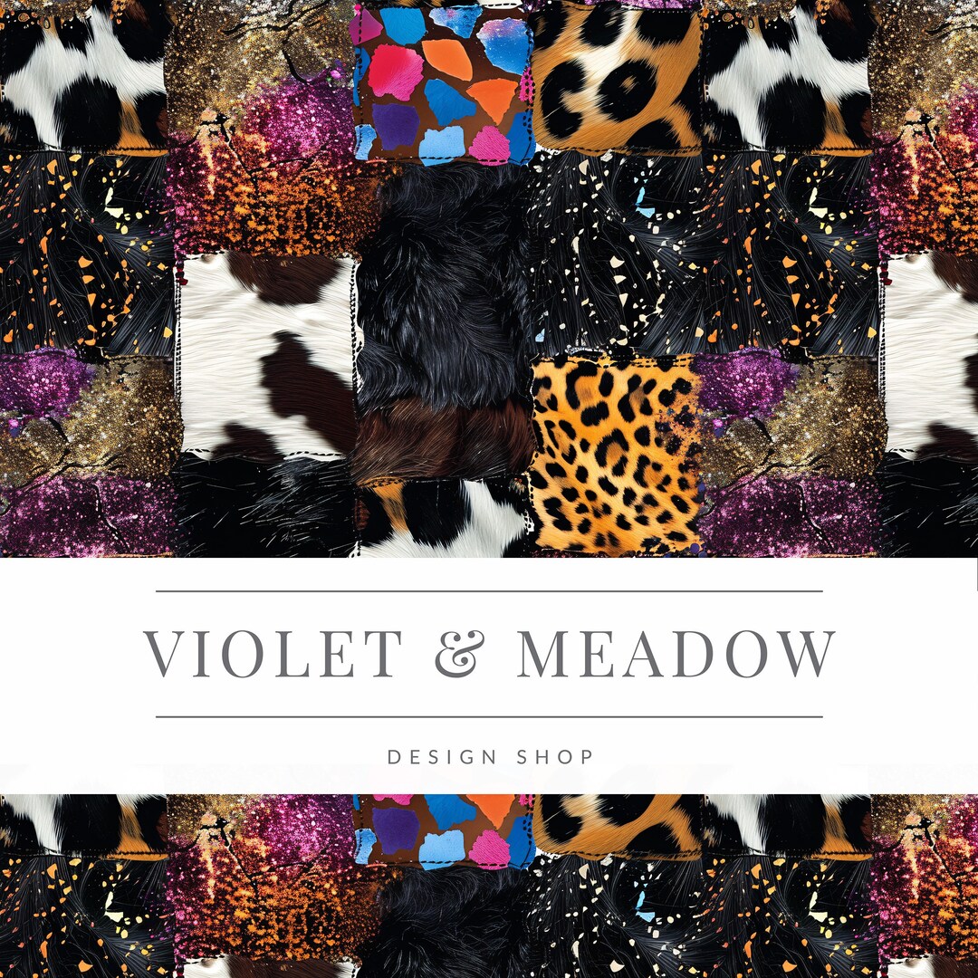 Preppy Cowgirl Patchwork Seamless | Farm Quilt Seamless Pattern ...