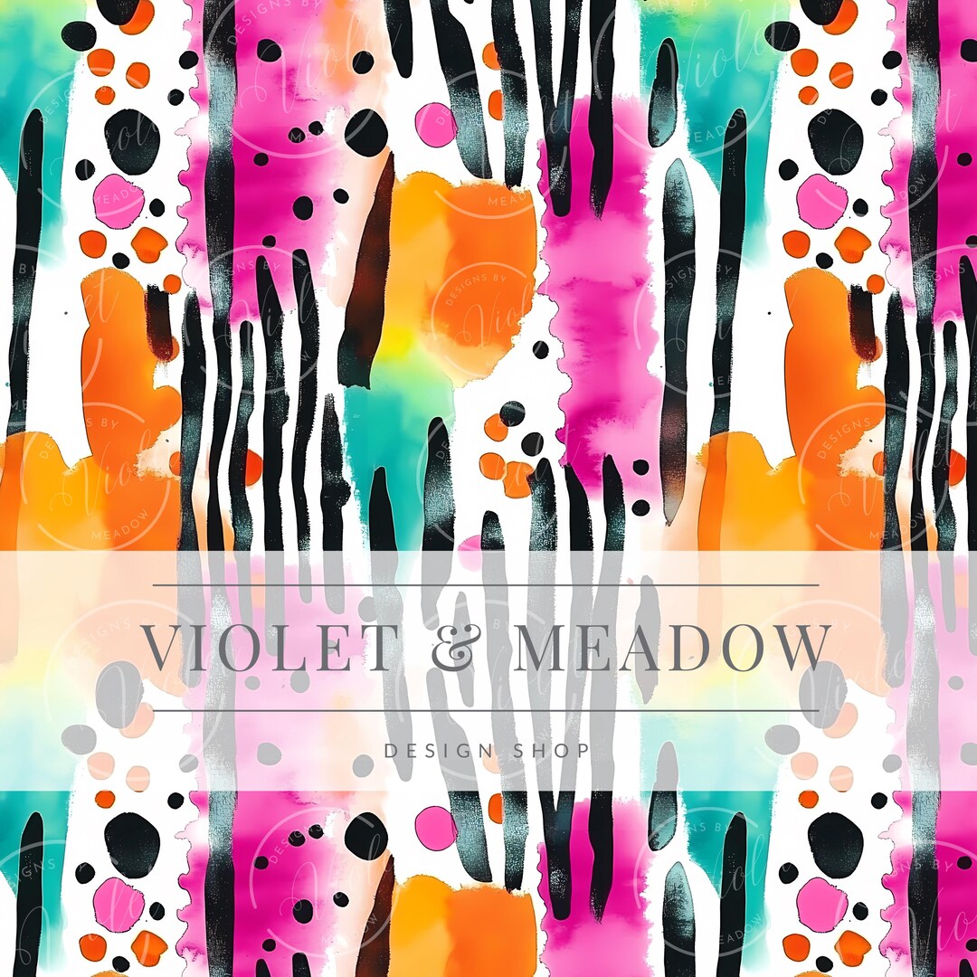 Abstract Animal Print Fabric Pattern | Cute Seamless Repeat Pattern ...