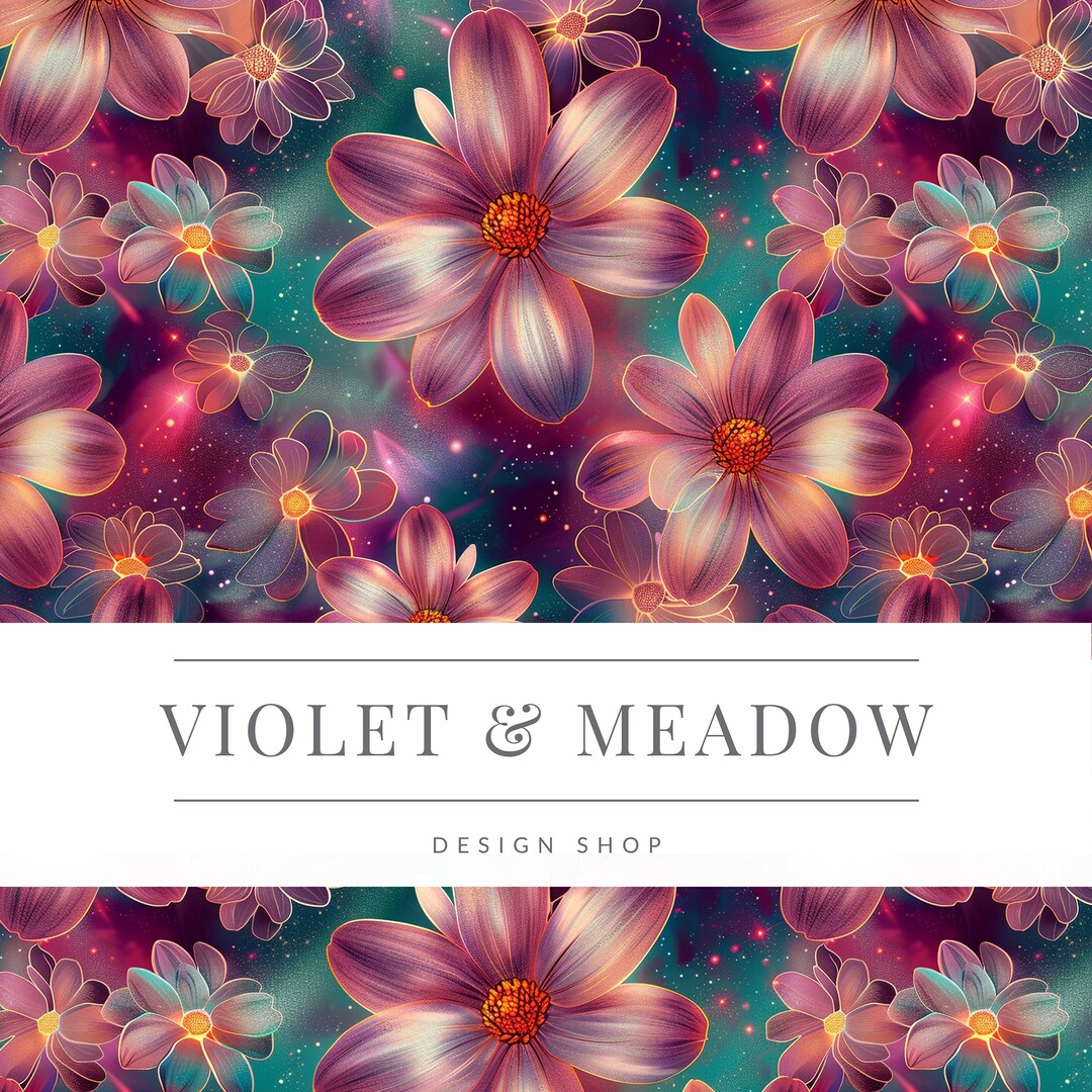Watercolor Burgundy Flower Seamless Pattern Seamless Print, Digital ...