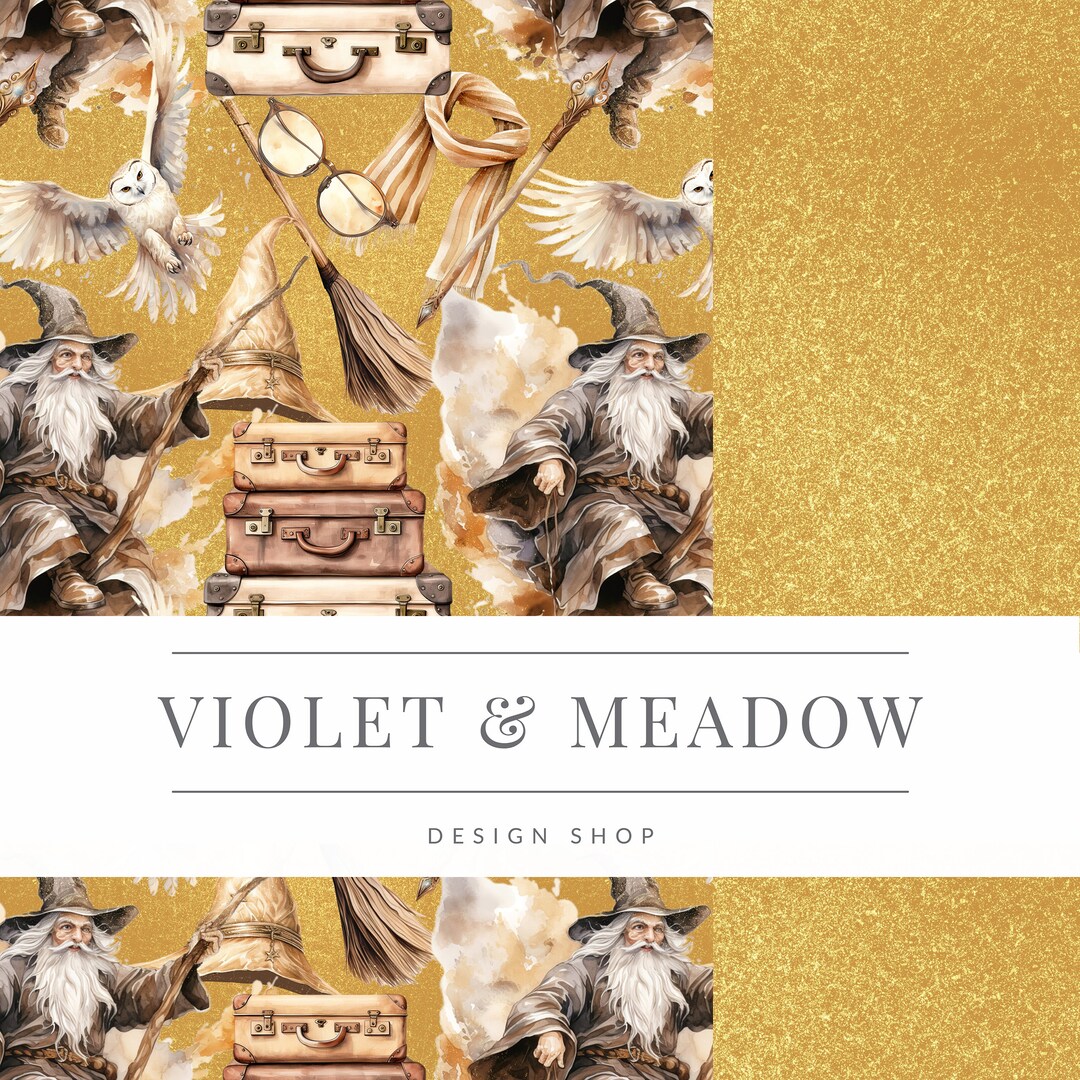 Wizard | Magic| Wizard Fantasy Seamless Repeat Pattern| Backgrounds ...