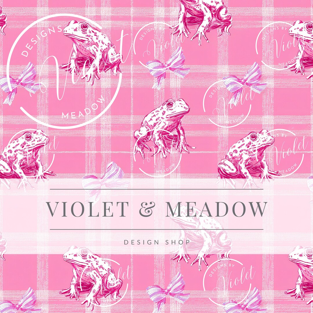 Preppy Bright Pastel Watercolor Frogs, Watercolor Flowers, Tropical ...
