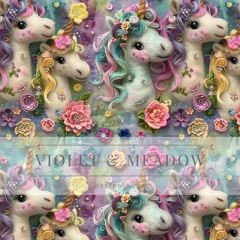 3d Wallpaper Unicorn - Etsy