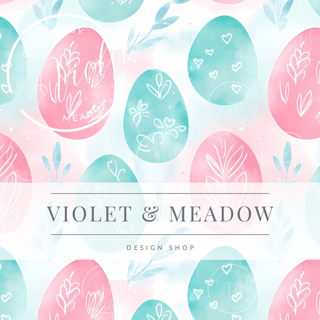 Seamless Easter Eggs | Easter Seamless Repeat Pattern Printable ...
