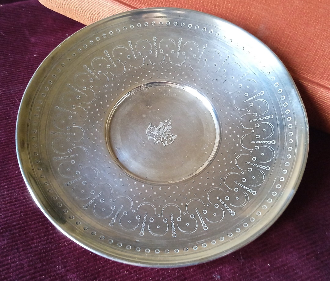 Paten in 925/1000 Silver, Minerva Hallmark and Edouard Ernie Master ...