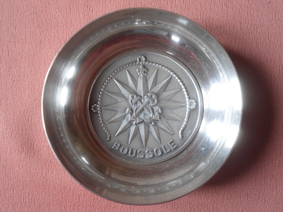 Hydrographic Building the National Marine Compass Medal on Silver Metal ...