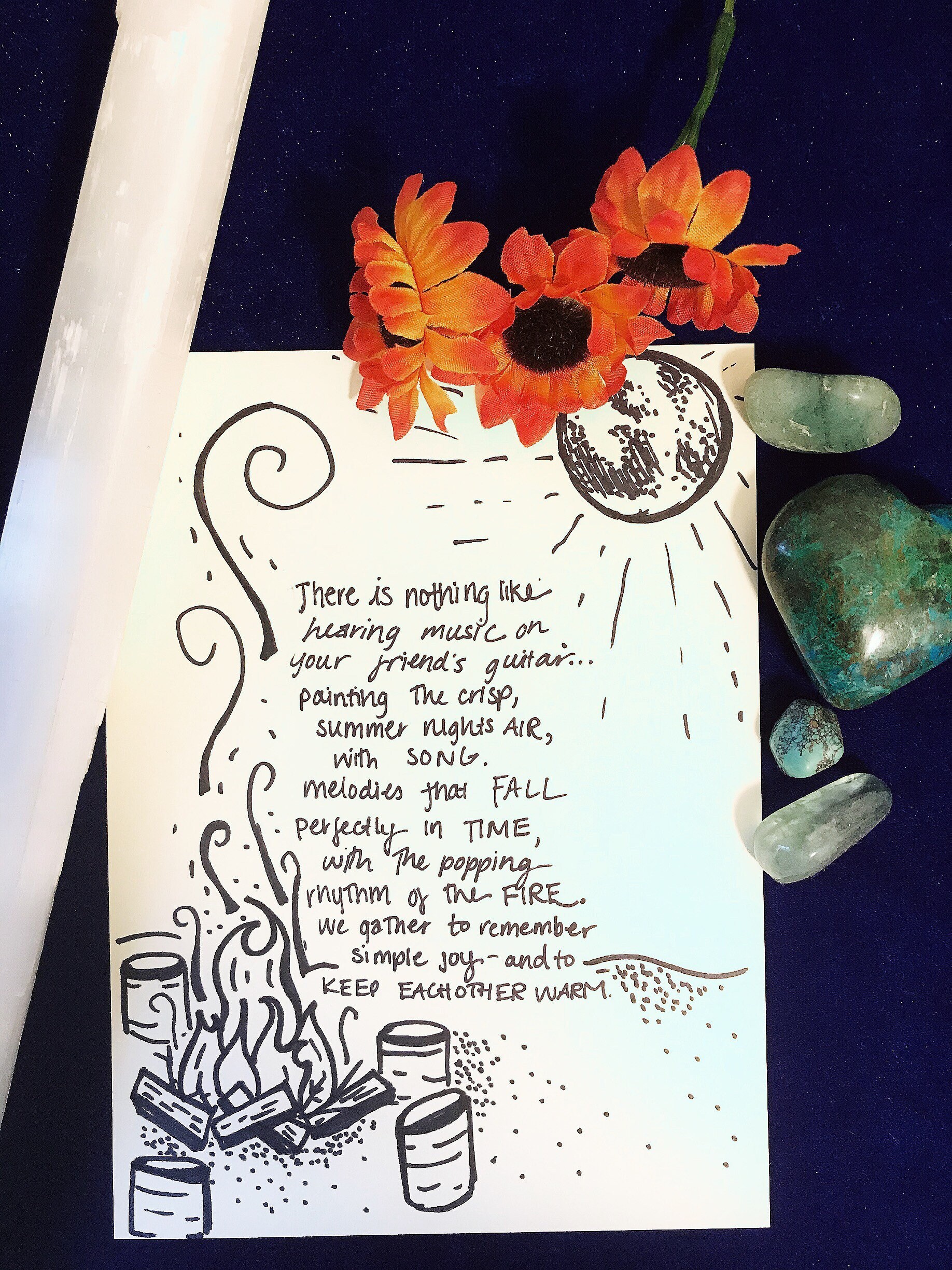 Drawing & Illustration Your Favorite Place in Nature Custom Poem and ...