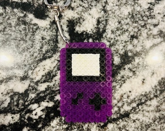 Gameboy Perler Bead Keychain - Etsy