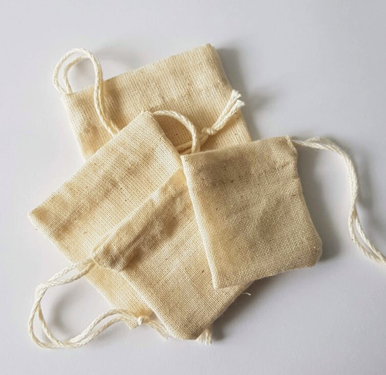 Reusable 100% Cotton Handsewn Tea Bag Sets - Etsy