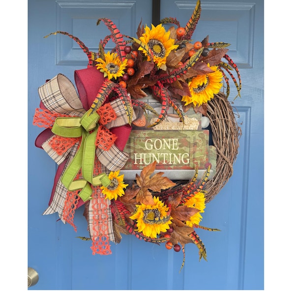 Hunting Wreath - Etsy