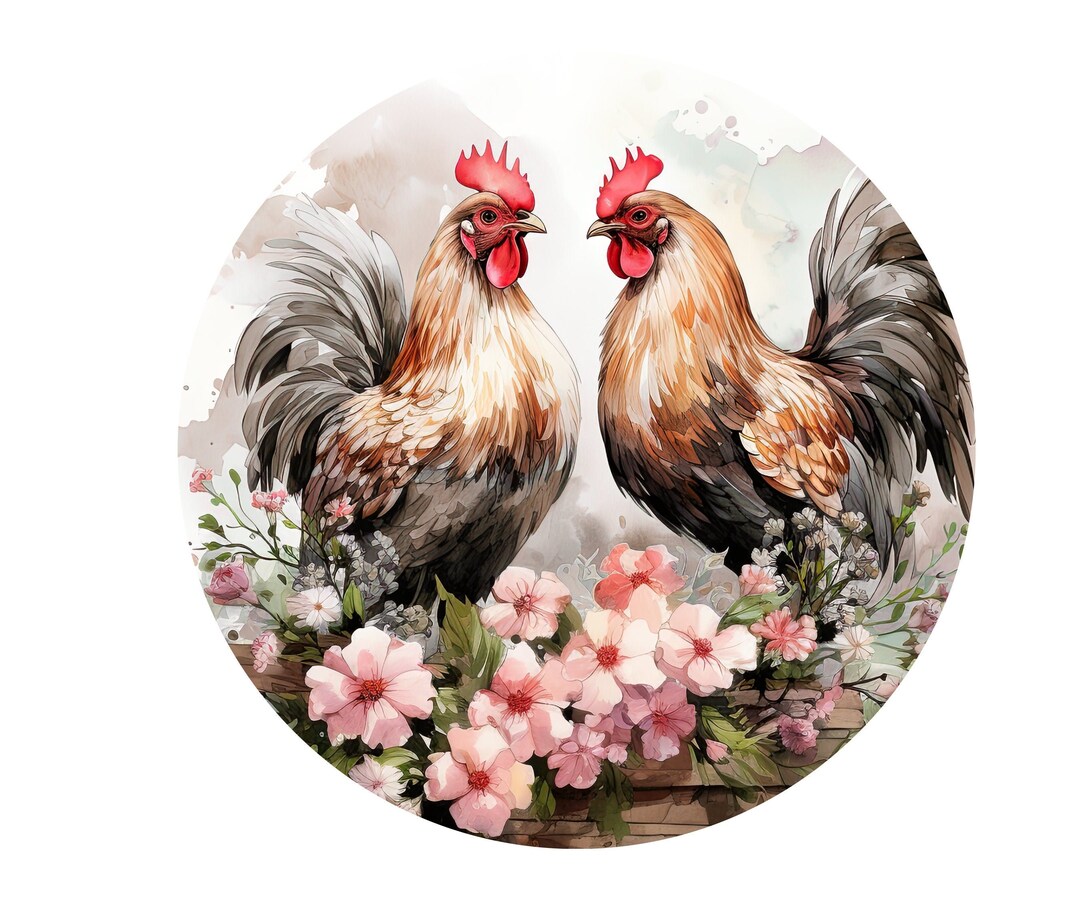 Rooster Farmhouse Sign, Chicken Sign, Rooster Kitchen Sign - Etsy