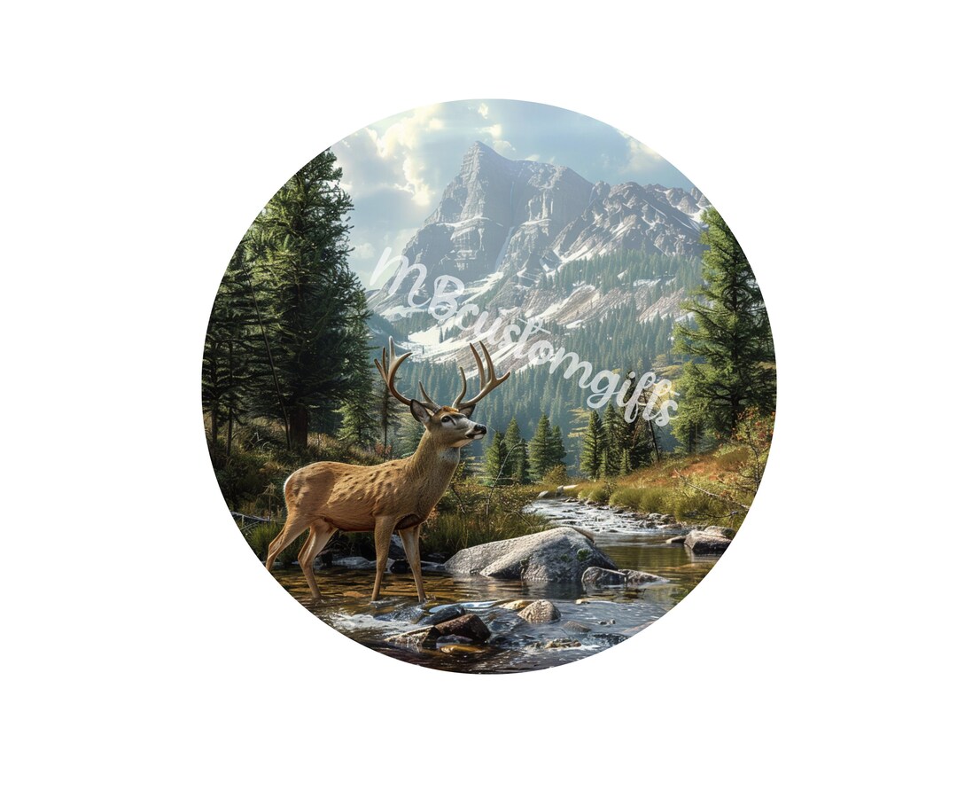 Woodland Elk Wreath Sign, Metal Elk Sign , Elk Wreath Sign, Wreath ...