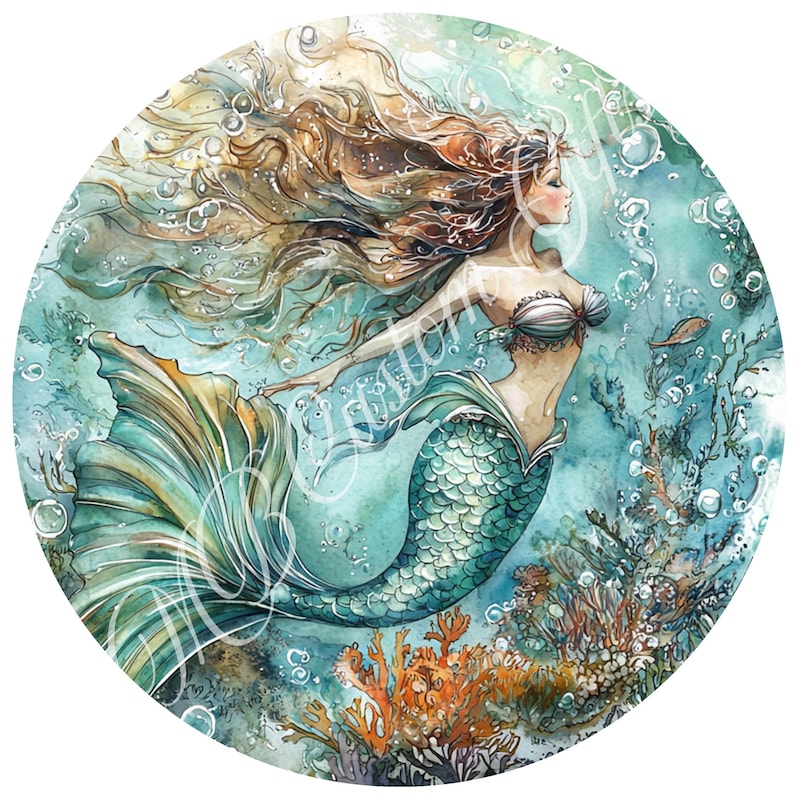 Mermaid Wreath - Etsy