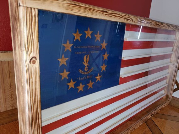 Challenge Coin Display Case Made by the Veteran for Your | Etsy