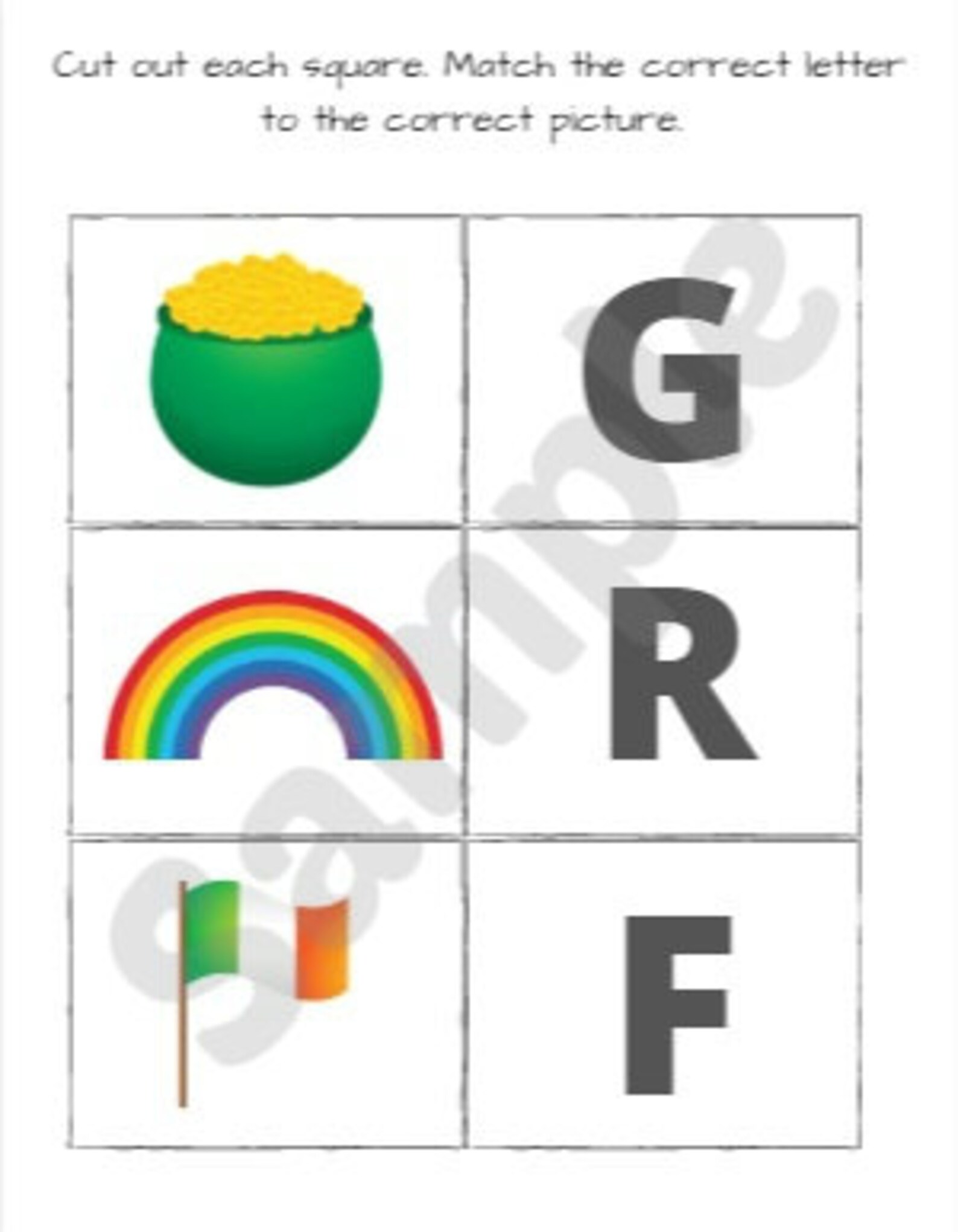 St. Patrick's Day Activities | Preschool Worksheets | Kindergarten ...