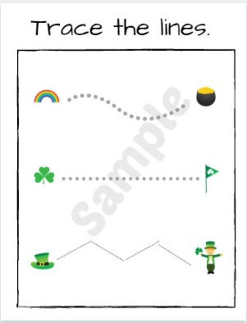 St. Patrick's Day Activities | Preschool Worksheets | Kindergarten ...