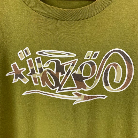 90s rare Vintage men's ERIC HAZE Graphics big logo gr… - Gem