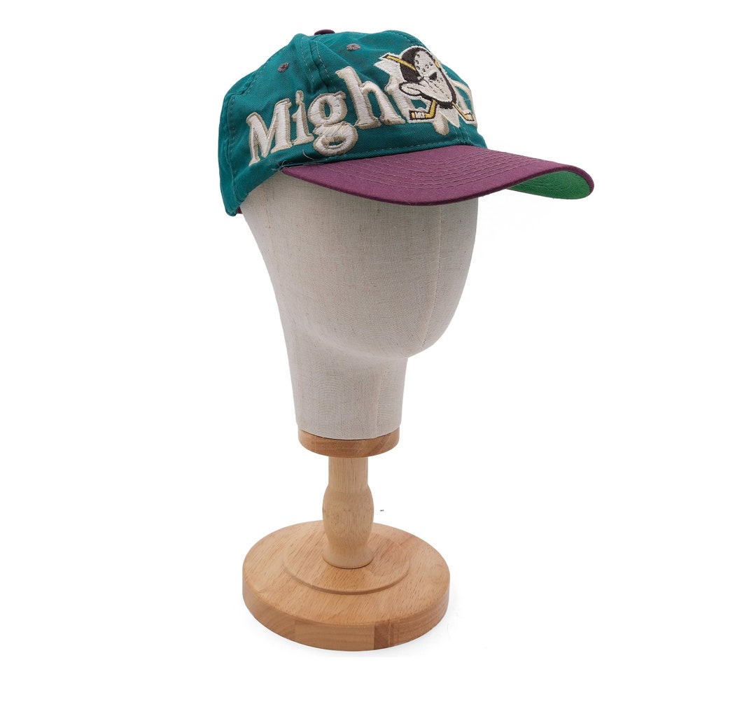 Vintage Mighty Ducks 7 Logo Green Snapback Size One Size 90s NHL Cap - Etsy