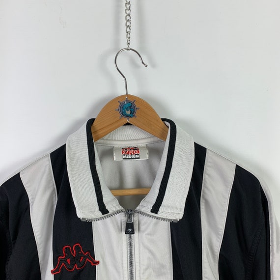 Vintage men's KAPPA side logo striped track jacket Si… - Gem