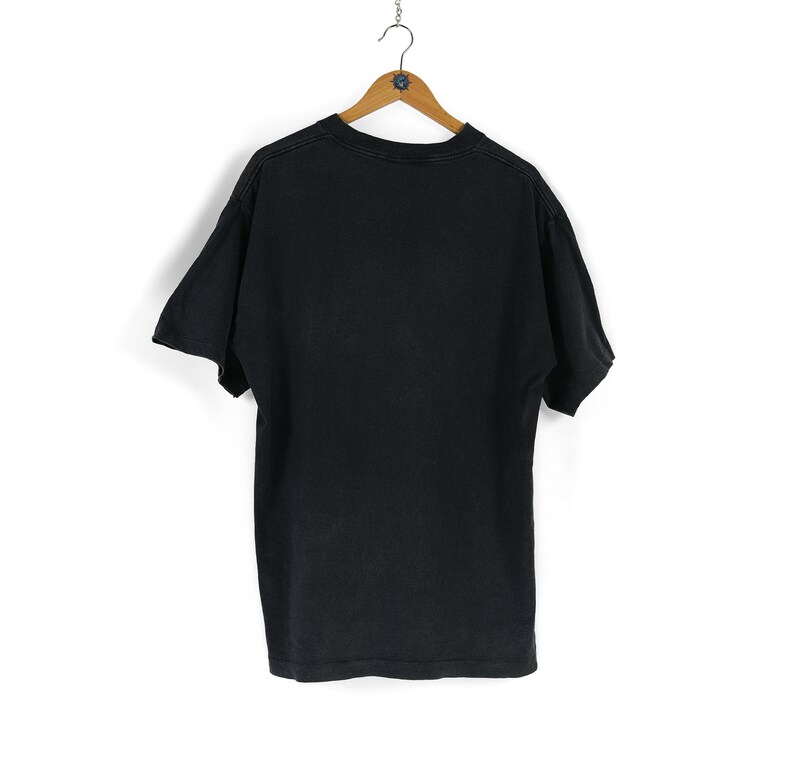 90s Rare Vintage Men's CHICAGO BULLS Home Game Black Faded T-shirt Size L XL Retro Basketball - Etsy