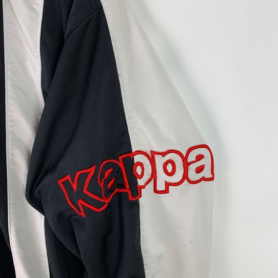 Vintage men's KAPPA side logo striped track jacket Si… - Gem