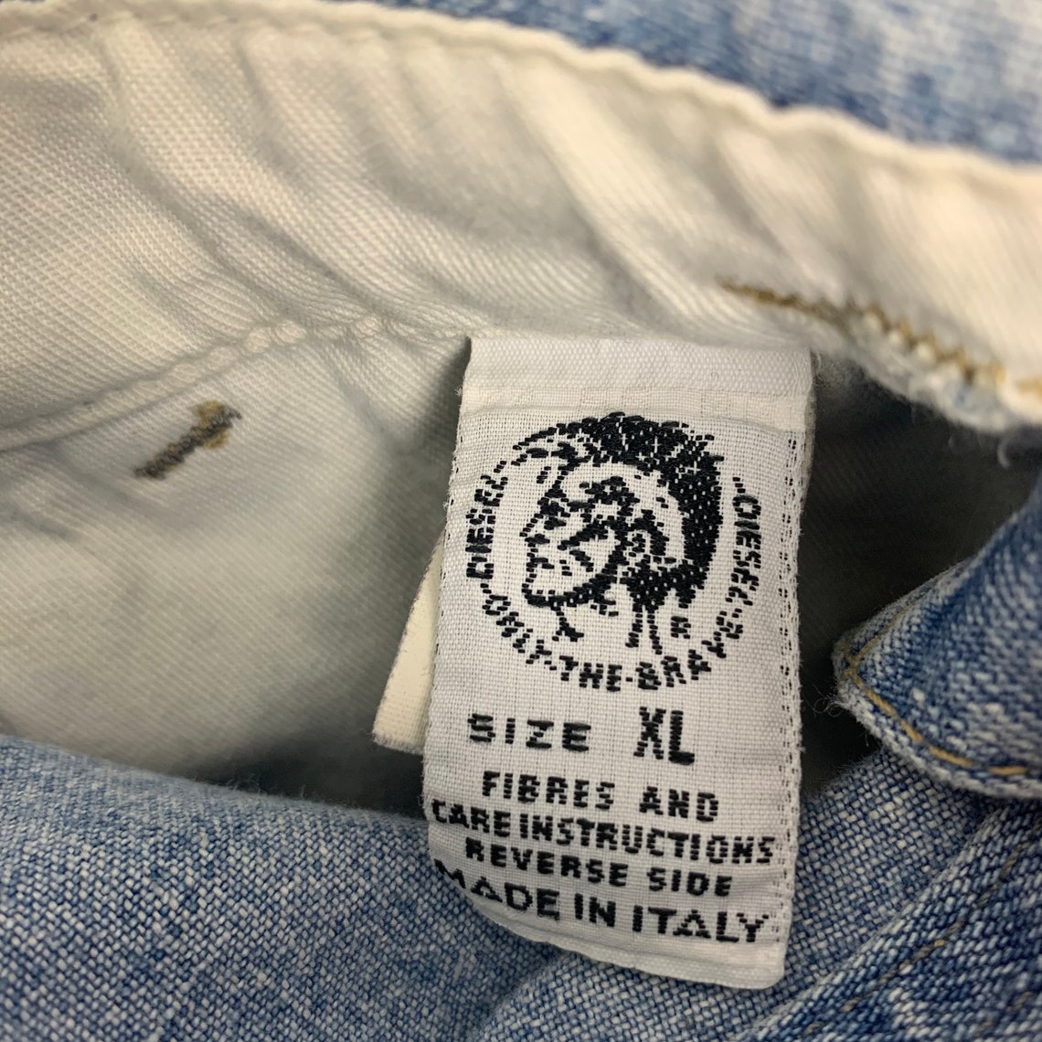 80s 90s Rare Vintage Men's DIESEL Mod. Roger Stonewash | Etsy