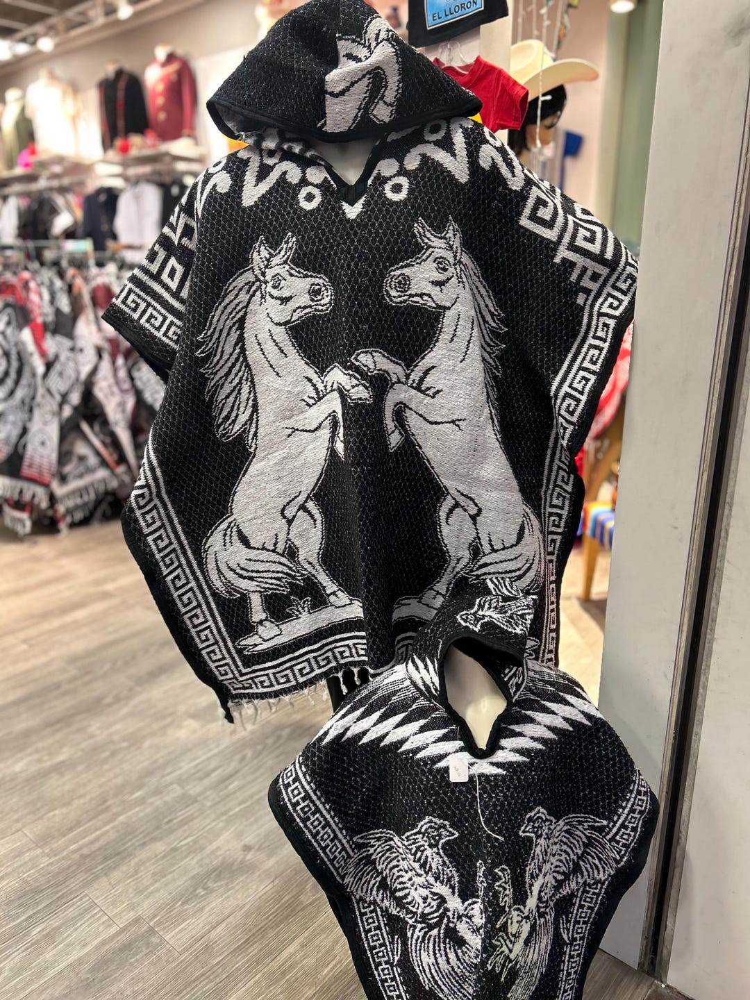 Poncho, Gaban , Jorongo Mexican Poncho - Etsy