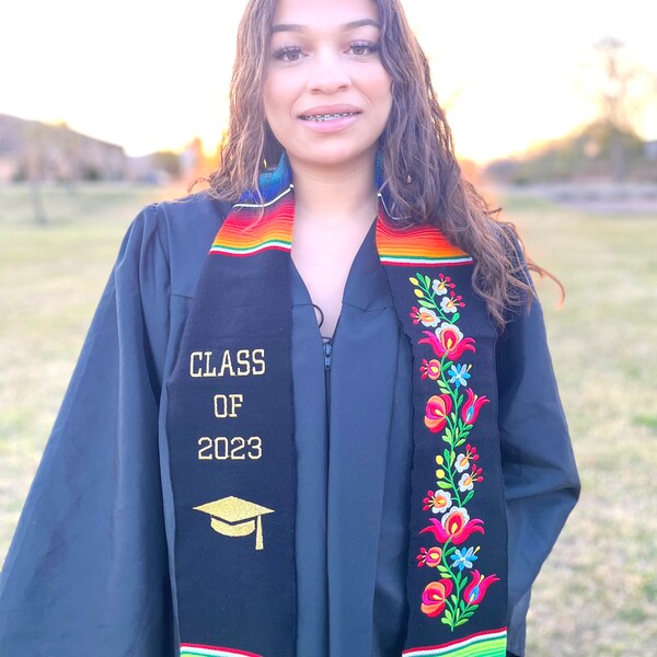 Mexican Graduation Sash Embroidery - Etsy
