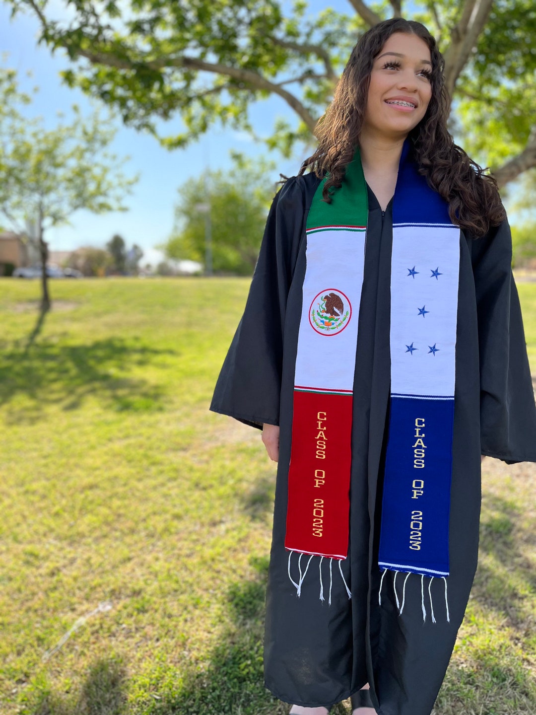 Mexico/ El Salvador / Honduras Sash Graduation Sash - Etsy