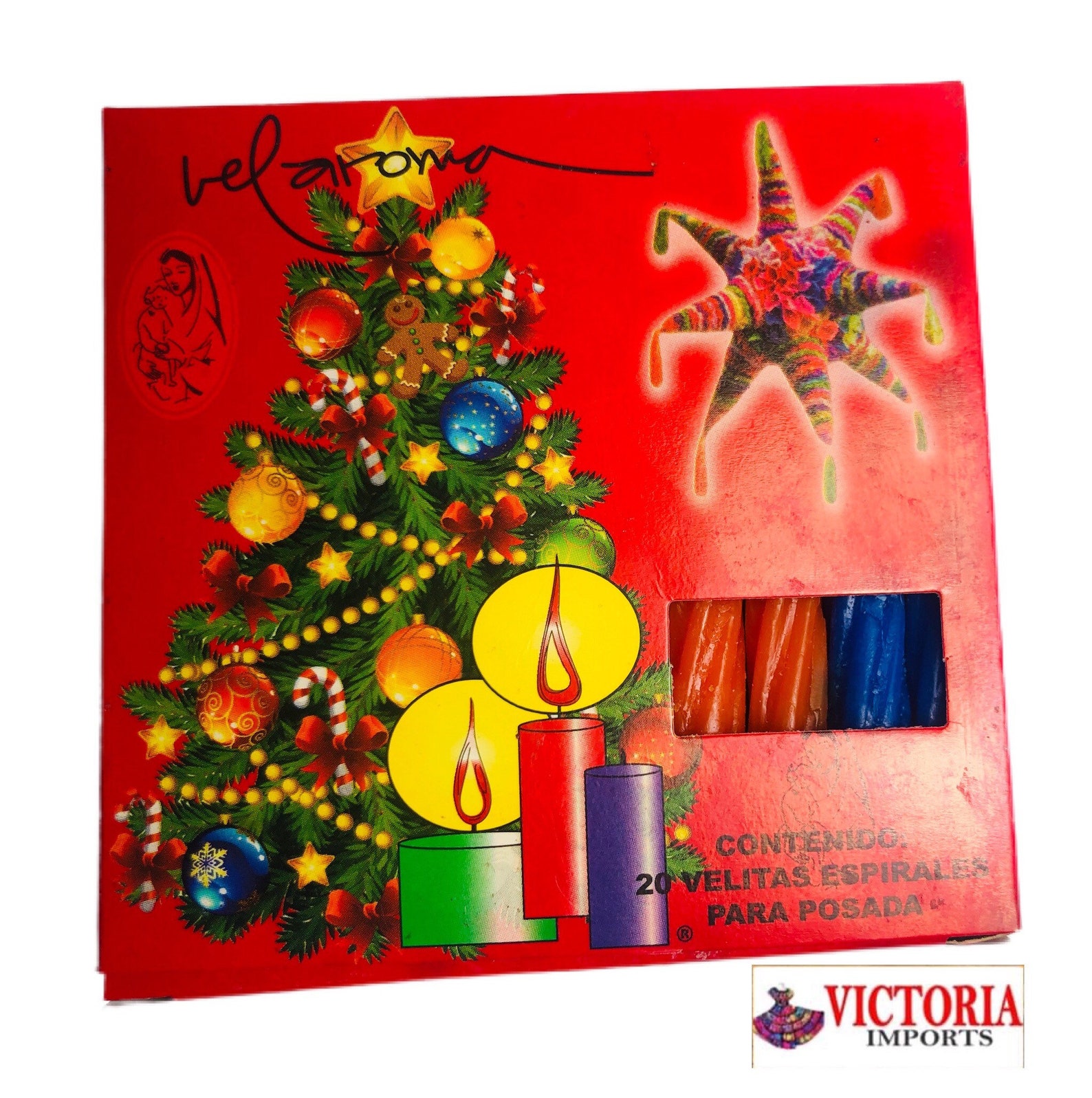 Candle, Velitas Para Posadas,letania Para Pedir Posada,velas Y ...