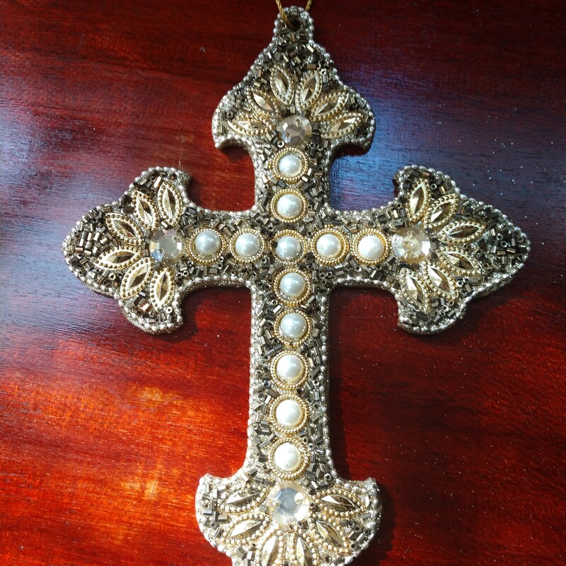 Cross Ornament - Etsy