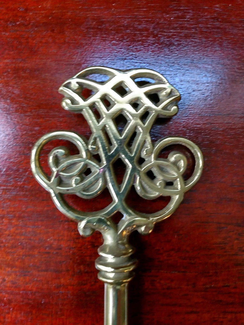 Solid Brass Thomas Jefferson Key Virginia Metalcrafters | History Lover ...