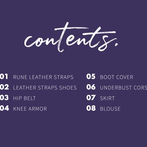 Yennefer Witcher - Cosplay Costume Sewing Pattern/ Blueprint (digital ...