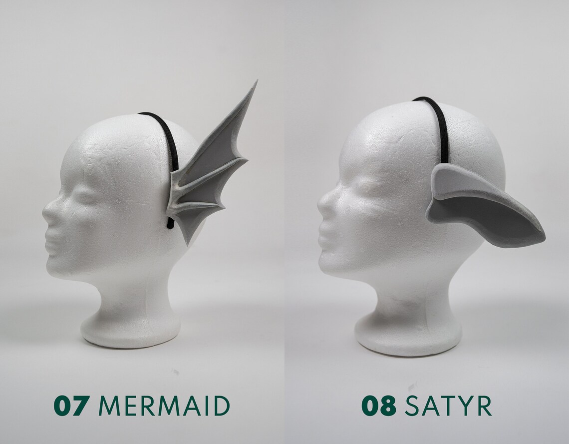 Fantasy Ears Cosplay Costume Pattern/ Blueprint Tutorial - Etsy