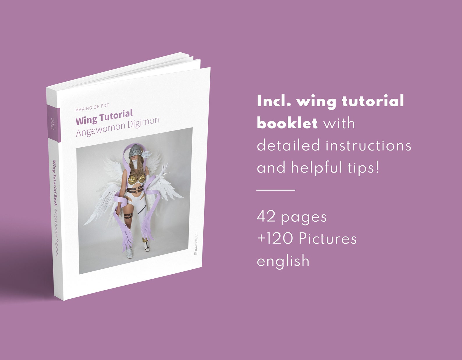 Wings Cosplay Costume Pattern/ Blueprint + Tutorial E-book (digital PDF ...