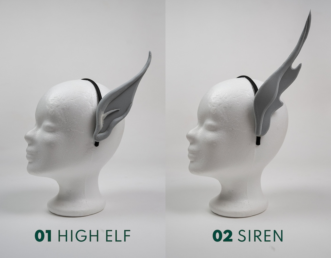 Fantasy Ears Cosplay Costume Pattern/ Blueprint Tutorial - Etsy