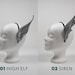 Fantasy Ears Cosplay Costume Pattern/ Blueprint Tutorial E-Book Digital ...