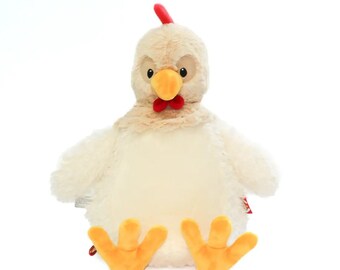 Emotional Support Chicken Cute Crochet Mabel Chicken Personalized Desk ...