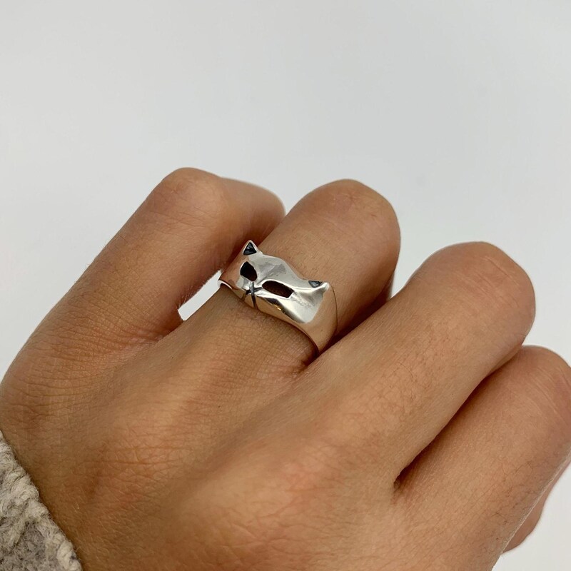 Cat Ring - Etsy