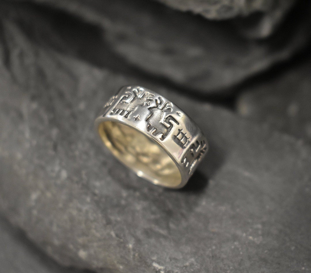 Reindeer Ring, Rudolf the Reindeer, Solid Silver Ring, Christmas Ring ...