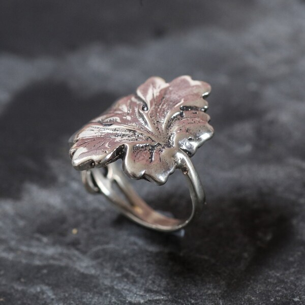 Maple Leaf Ring - Etsy